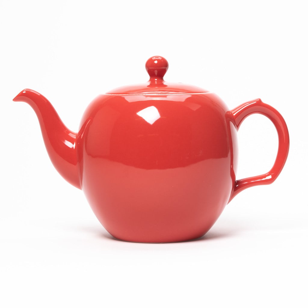 Scarlet Red Apple Teapot – Teassential
